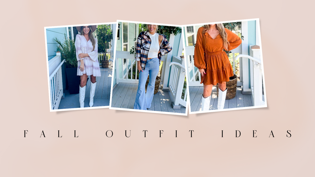 5 Fall Outfit Ideas – P. Elyse Boutique